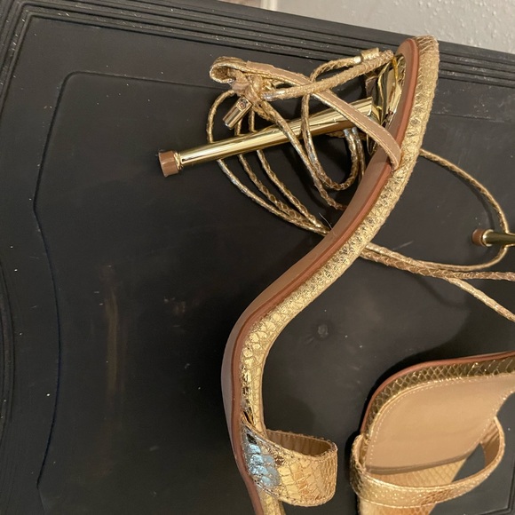 EGO | Shoes | Ego Official Heels Gold Sz 8 | Poshmark